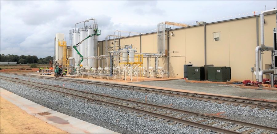 Borealis rail spur